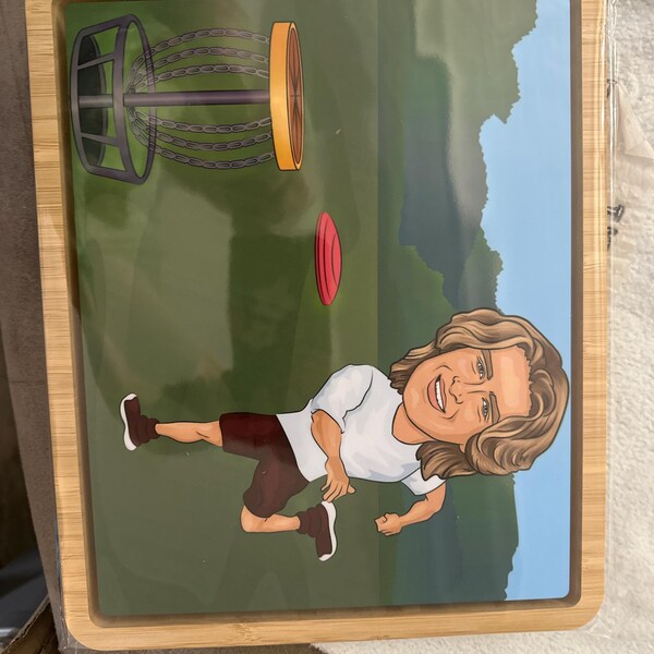 Bobsleigh Gift Custom Portrait From Photo as Yellow Character / Bobsled ...