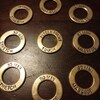 Large, Bronze Circle Blanks, Metal Stamping Blanks, Keychain Blanks ...