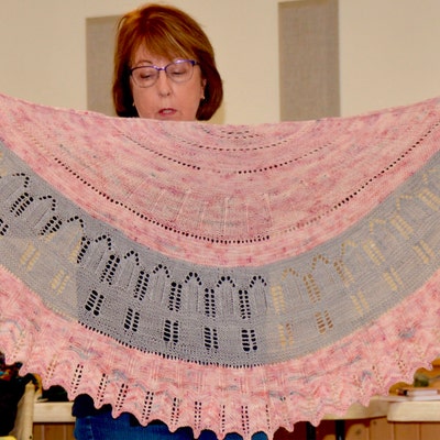 KNITTING PATTERN Easy Blanket Knitting Pattern Habitation Throw Digital ...