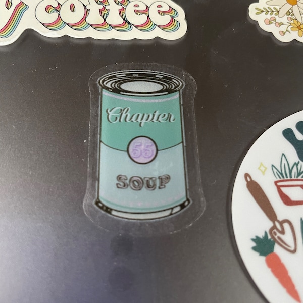 Chapter 55 Soup Sticker Sticker Booktok Sticker Good Soup Stickers Gift ...
