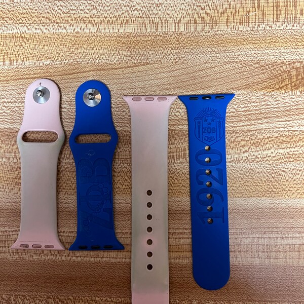 Zeta Phi Beta Sorority, Inc. Personalized Watch Band | Zeta Watch Band ...