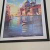 Positano Sunset Traditional Travel Print - Italy, Amalfi Poster ...