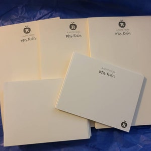 Ultimate Teacher Gift Bundle: Personalized Notepads, Note Cards and ...