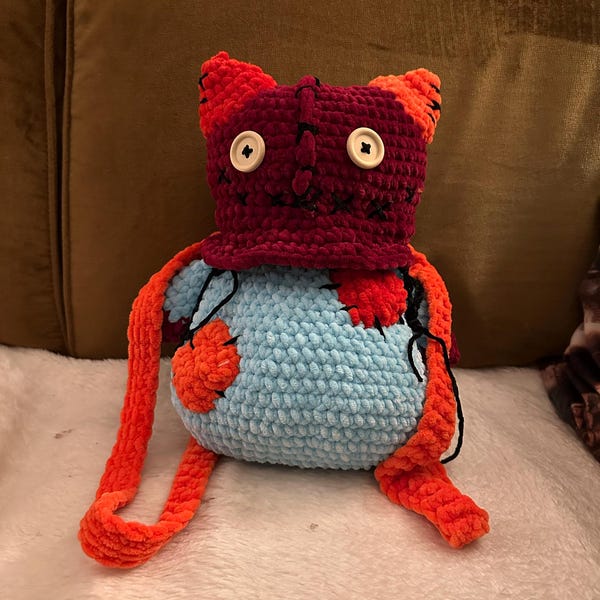 Spooky Backpack Duo PDF Pattern - Etsy