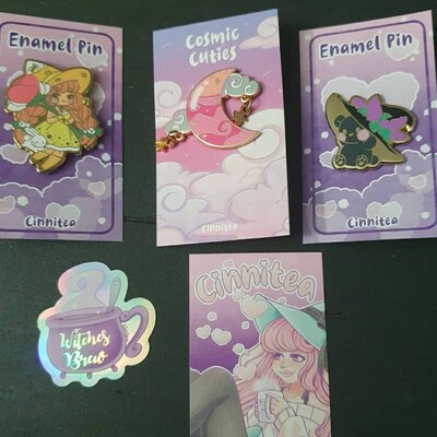 Holo Witches Brew Sticker // Holographic Effect Cute - Etsy