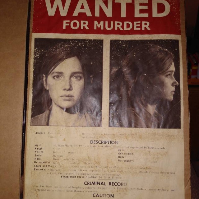 The Crucible Abigail Williams Wanted Poster