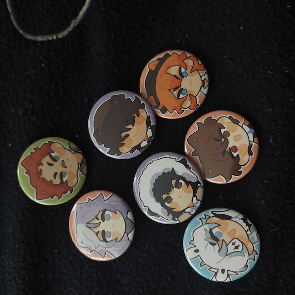BSD Button Pins! - Etsy