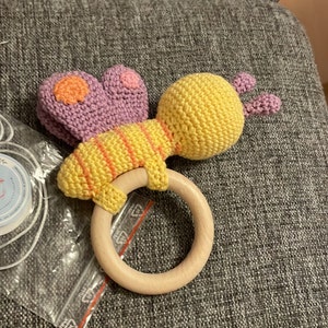 Baby Rattle Toys CROCHET PATTERNS, Set of 4 PATTERNS, Crochet Baby ...