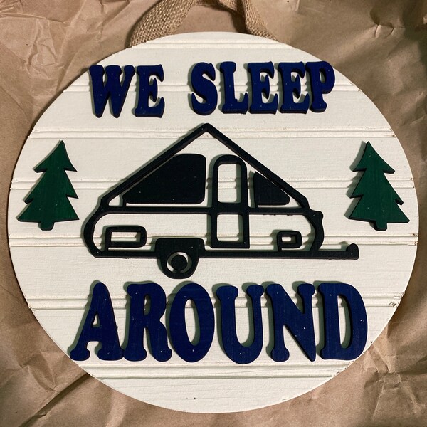 RV Sign - RV Gift - Camper Gift - Small RV Sign - Funny Camper Sign ...