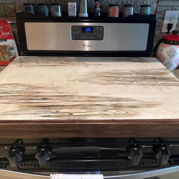 5 STYLES,CUSTOM Size Stove Cover,full Coverage for Gas,box, Electric ...