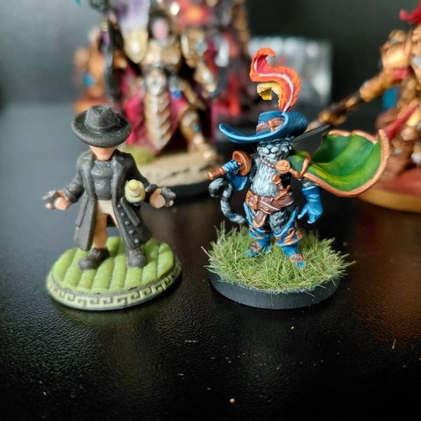 Nemesis Battle Tank With Gatling Cannons, 28mm Scale 3D Printed Painted ...