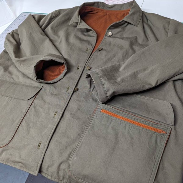 Adults Frenchglen Barn Jacket Coat Outerwear Cold Weather #537 Sewing ...