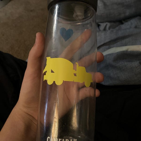 Lady Trucker TP 684 Vinyl Decal Sticker Truck Driver Semi Big Rig 18 ...