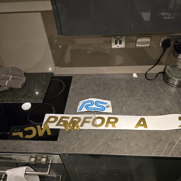 M Performance BLUE Car Sunstrip Banner M2 M3 M4 M6 M6 Msport Bmw ...