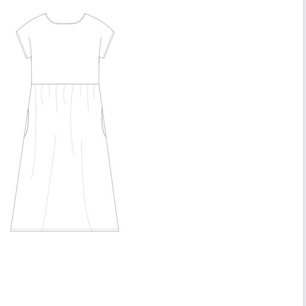 Cotton Dress Sewing Pattern | XS-XXXL | Instant Download | Easy PDF ...