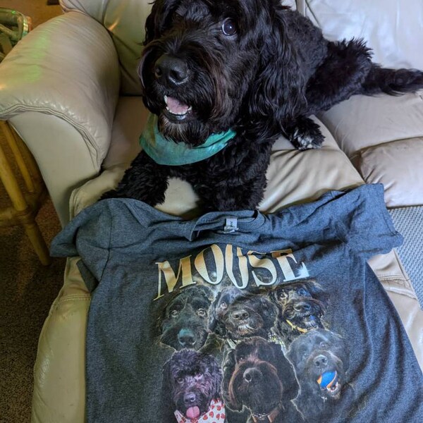 Comfort Colors® CUSTOM Bootleg Rap PET Shirt, Custom Pet, Custom Photo ...
