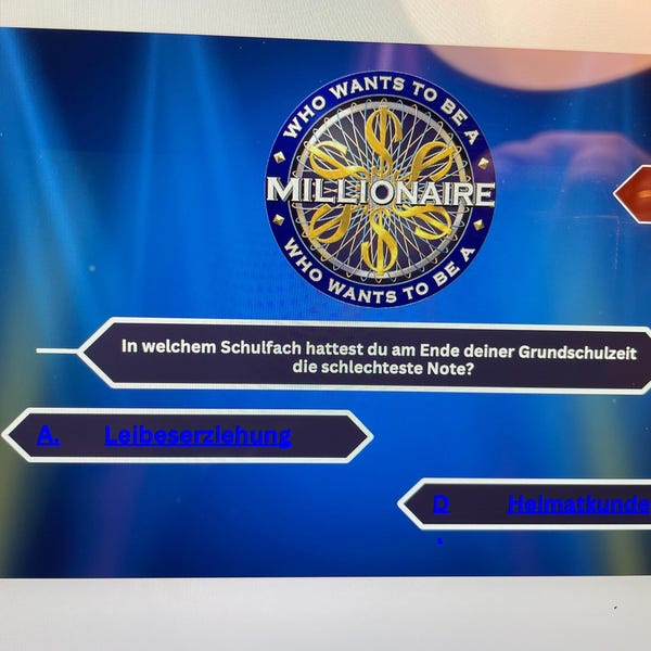 Canva Editable Who Wants to Be a Millionaire Game - Perfect for Virtual ...