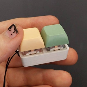 Double Mechanical Fidget Keys Pastel Collection - Etsy