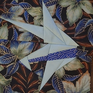 Japanese Kimono Paper Pieced Quilt Block Pattern PDF - Etsy