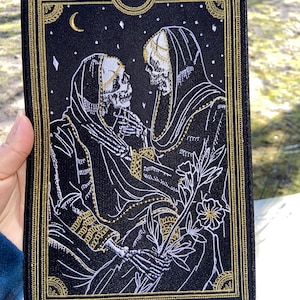 Large Embroidered Back Patch the Lovers - Etsy