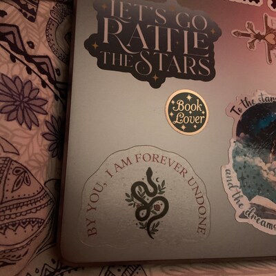 The Cruel Prince Sticker Folk of the Air Stickers, Cardan's Letters ...