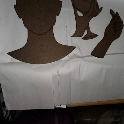 Front Face Diva Silhouette - Etsy