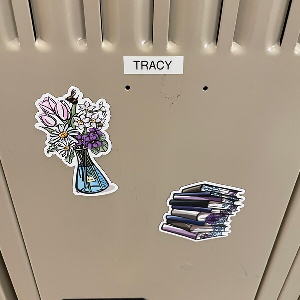 Science Sticker Set, Erlenmeyer Flask Sticker, Test Tube Decal, Women ...