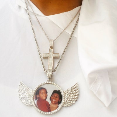 Photo Portrait Ring in Gold & 925 Sterling Silver - Etsy