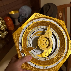 Dial of Destiny Indiana Jones Prop Replica Articulating Archimedes Dial ...