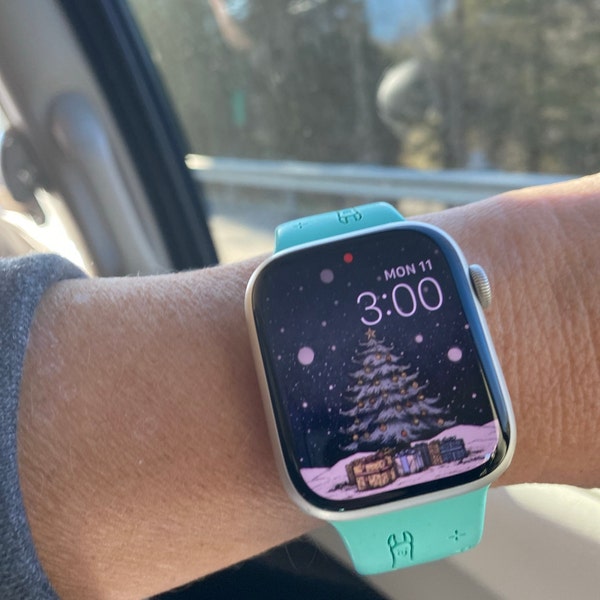 Mount Fuji Apple Watch Wallpaper, Japanese Art Smartwatch Face, Sage ...