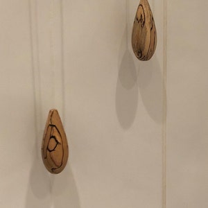 Wooden Light Pull Cord Pull Handmade From Irish Laburnum | Etsy