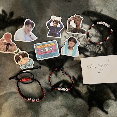 Stray Kids Bracelet Pair Plus Freebie - Etsy