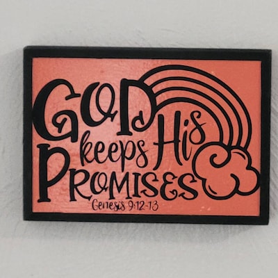 God Keeps His Promises Svg, Promises Svg, Rainbow Svg, Religious Svg ...