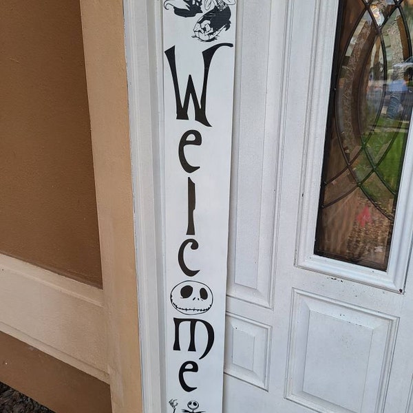 4 Ft Welcome NBC One Sided - Etsy