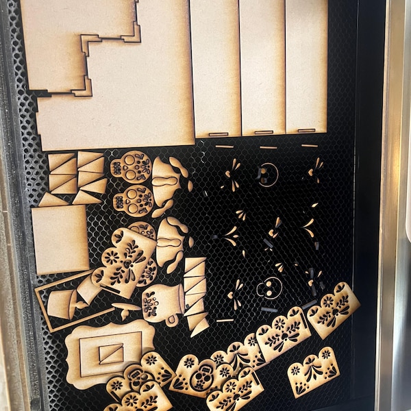 Altar De Muertos SVG, Cut File, Dia De Los Muertos, Papel Picado, Laser ...