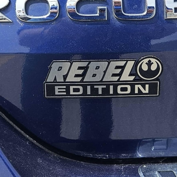 Custom REBEL EDITION Automobile Car Emblem - Etsy