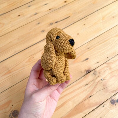 AMIGURUMI PATTERN/ Tutorial english / Español Amigurumi Spaniel Dog ...