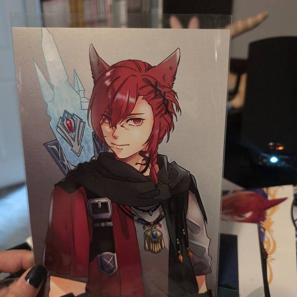 FFXIV Graha Tia Mini Acrylic Standee Block - Etsy
