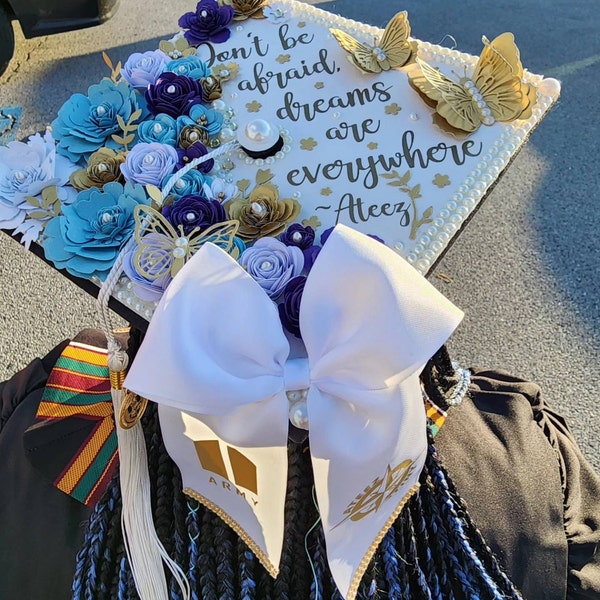 Custom Graduation Cap Topper Personalized Grad Cap - Senior Class of ...