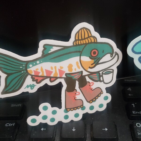 Happy Tree Forest Friends 3" X 3" Sticker - Etsy