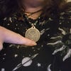 HECATE'S WHEEL COIN Hecate's Wheel Coin Pendant, Keychain, Pin Badge ...