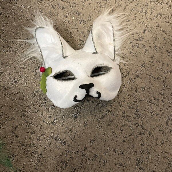 Rabbit Therian/quadrobist Mask !! :3 - Etsy