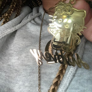 Personalized Character Name Necklace Cartoon Name Necklace - Etsy