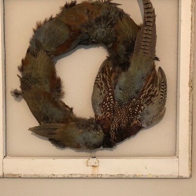 Pheasant Feather Deer Antler Tree Topper - Etsy