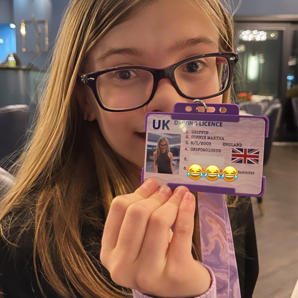 Custom Photo ID Card - Personalised Biodegradable Plastic Identity Card ...