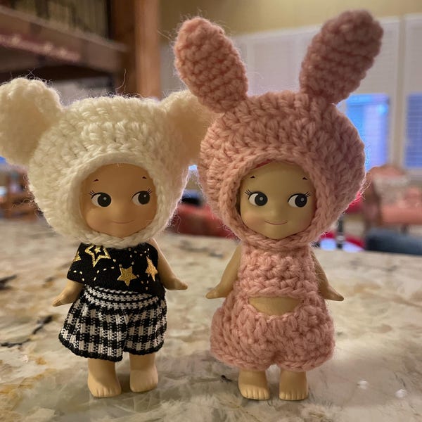 Sonny Angel Closet: Crochet Cut-out Curved Overall | Cut-out Dress - Etsy