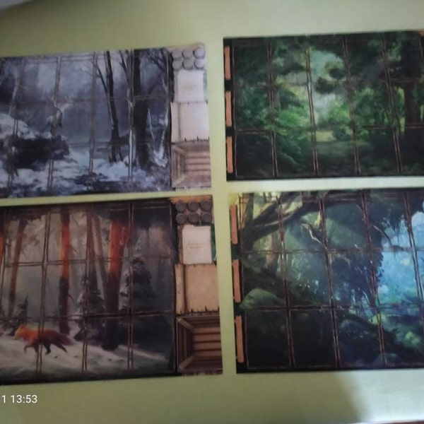 Munchkin Four Gameboard Game Board Mat New Unique CCG Card LCG Playmat ...