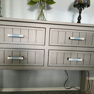 Coastal Beaches Glass Tile Mosaic Cabinet Drawer Pulls - Etsy