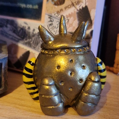 Labyrinth, Cannonball Goblin, Polymer Clay Sculpture, Small Figurine ...