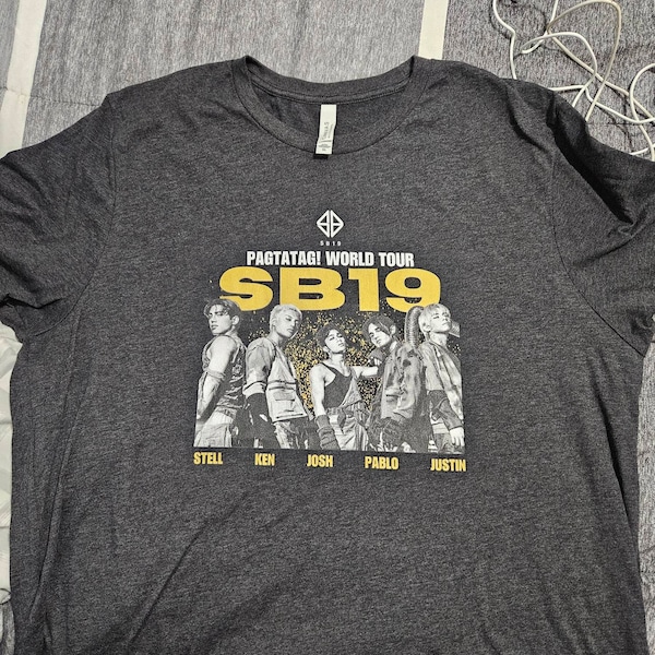 SB19 V-neck Tee, SB19 T Shirt, SB19 Fan Gift, Sb19 Concert Shirt ...